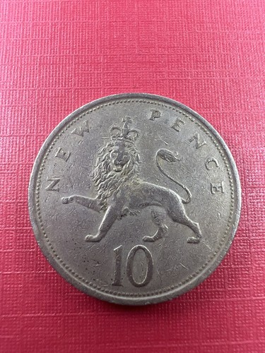 1975 Elizabeth II 10 New Pence Coin Rare | eBay