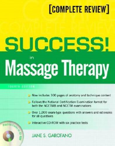 SUCCESS in Massage Therapy (4th Edition) - Paperback - ACCEPTABLE ...