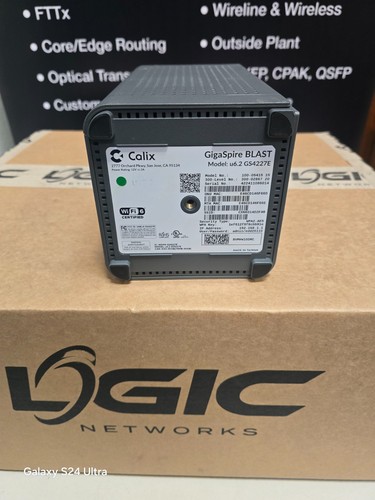 Calix GigaSpire BLAST, Model u6.2 GS4227E 100-05415, Wi-Fi 6 Router ...