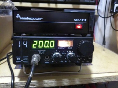 Ten Tec Scout 555 with 20m Module, Power Supply and Mic. Manual ...