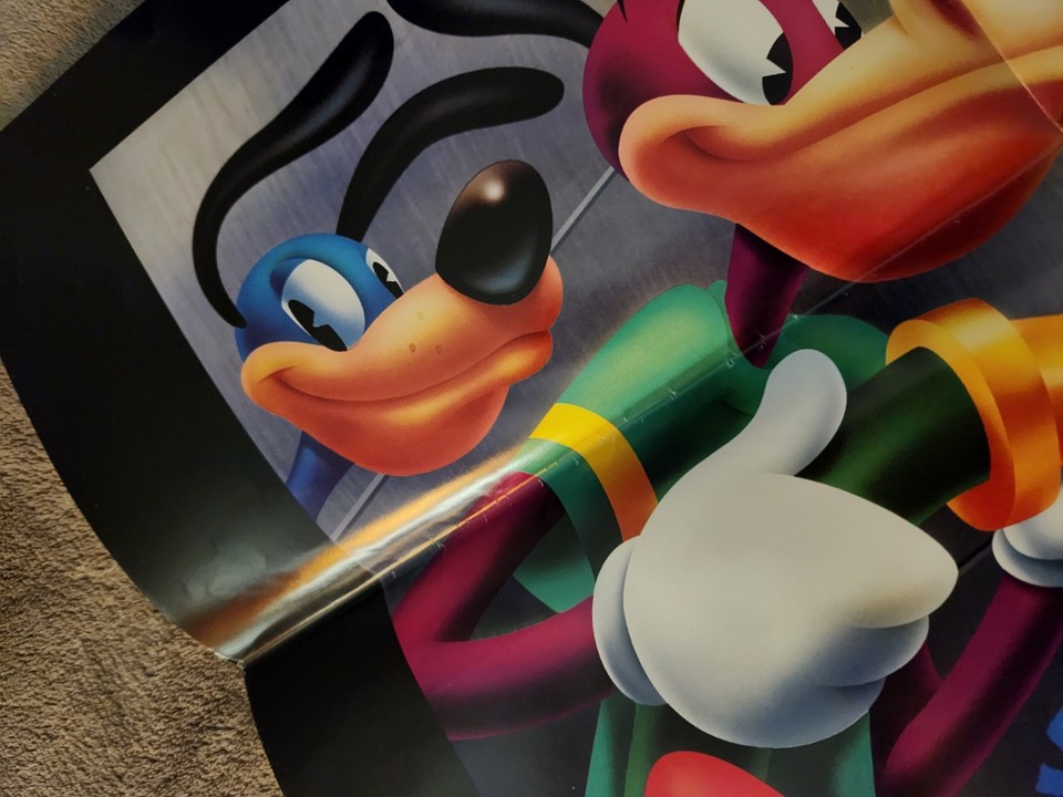 Disney's TOONTOWN Online - RARE TOONS VS COGS POSTER - Double Sided ...