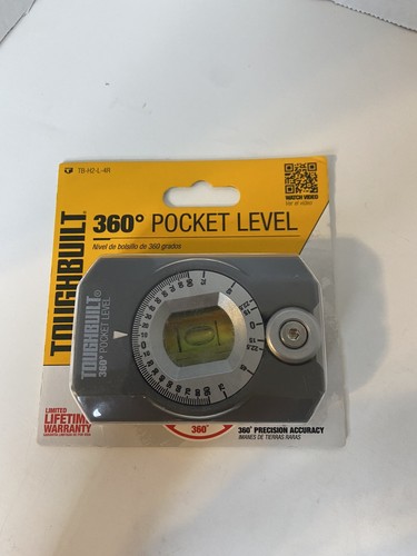 ToughBuilt 360 Degree Pocket Level TB-H2-L-4R Sealed | eBay