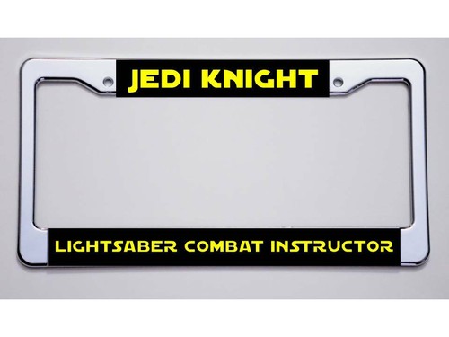 STAR WARS FANS "JEDI KNIGHT /LIGHTSABER COMBAT INSTRUCTOR " LICENSE ...