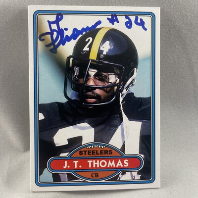 J.T. Thomas -Florida State- Pittsburgh Steelers Autographed Custom ...