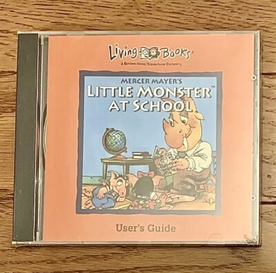 Little Monster at school - Living Books PC GAME. CD-ROM in Original ...