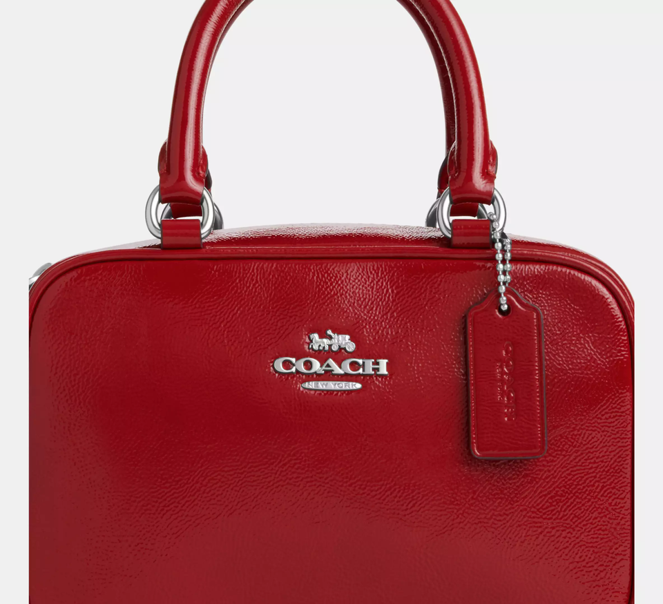 NWT Coach Satchel Crossbody In Signature Colorblock CV704/CT776 | eBay