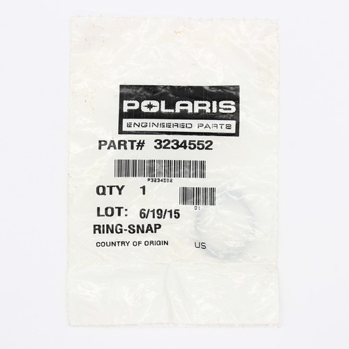 Genuine Polaris Retaining Ring Part Number 3234552 Ebay 8372