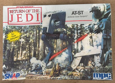 Star Wars Return of the Jedi AT-ST Snap Model Kit 8734 (1992) NEW ...