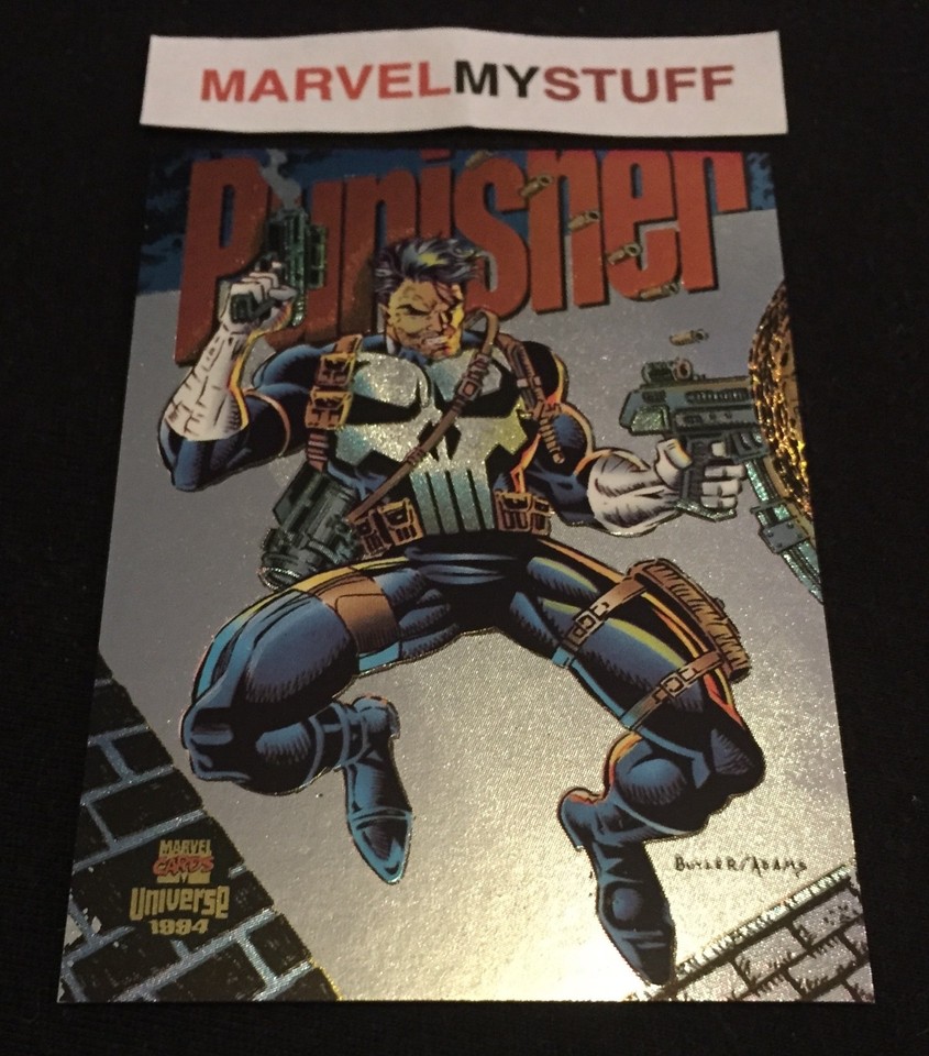 1994 MARVEL UNIVERSE RAINBOW GOLD SILVER POWERBLAST INSERT COMIC CARD ...