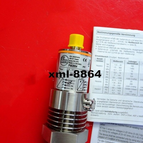 PM2654 IFM PM-010-REA01-E-ZVG/US/ /P Pressure Sensor Brand New Fast ...