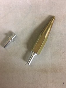 Tapered Spindle M14 Thread Angle Grinder Adaptor + 1x M14 Adapters | eBay