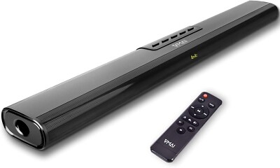 VMAI S5 36" 60W Sound Bar for TV with Built-in Subwoofer, Wired ...