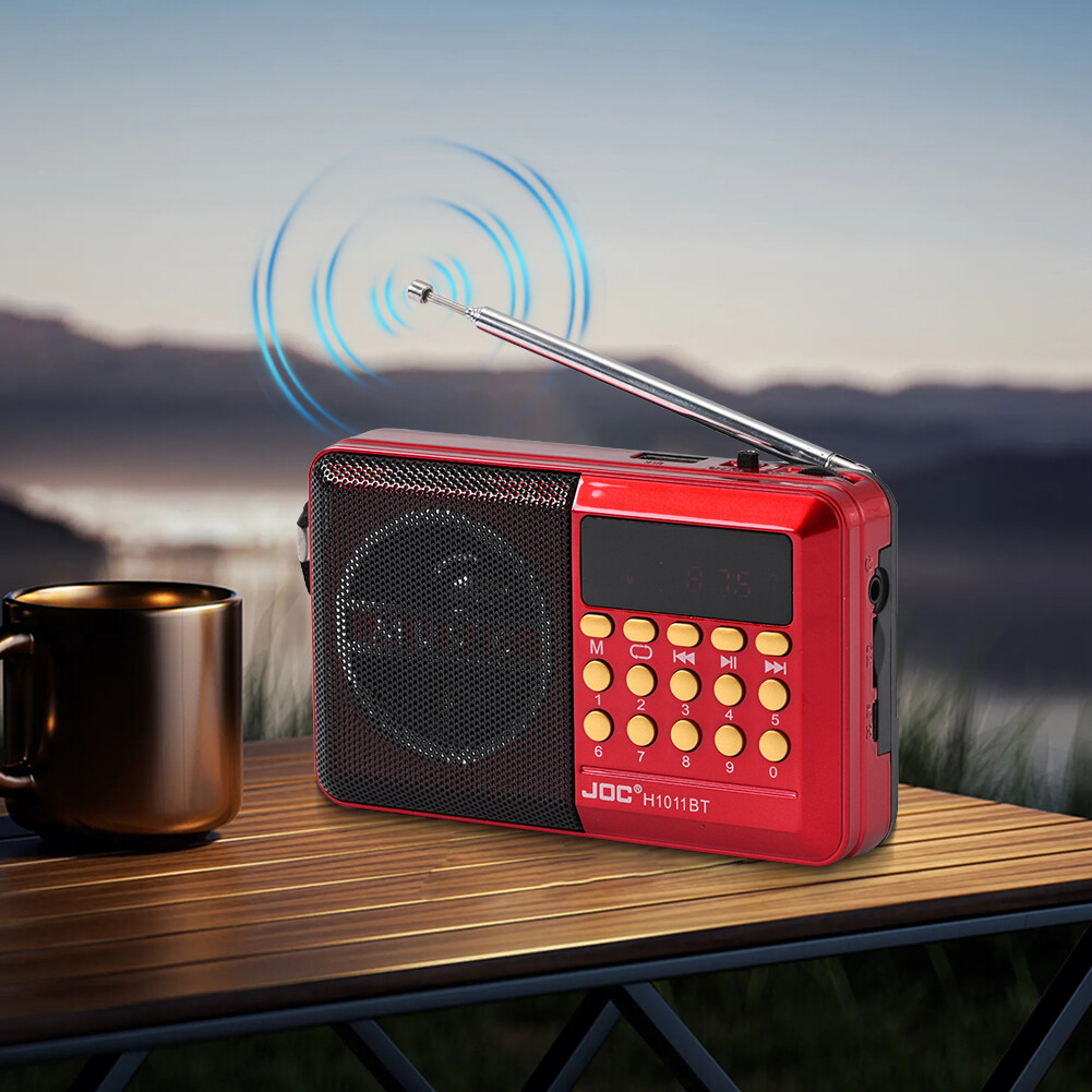 Retro AM FM SW Portable Radio Bluetooth 5.4 1200mAh Battery Retro AM FM ...