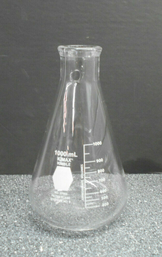 KIMAX KIMBLE 27065 HEAVY WALL GRADUATED FILTER FLASK 1000ML | eBay