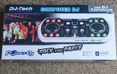 DJ Tech - PoketDJ - USB Powered DJ Software Controller | eBay