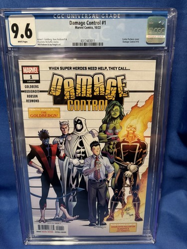 Damage Control #1. (Marvel Comics October 2022). Will Robson Cover A ...