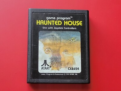 Haunted House Vintage Atari 2600 7800 Game Cleaned Tested 14633117790 ...