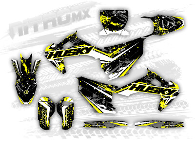 Graphics Kit fits Husqvarna TC FC FX 125 250 350 450 2019 2020 2021 ...