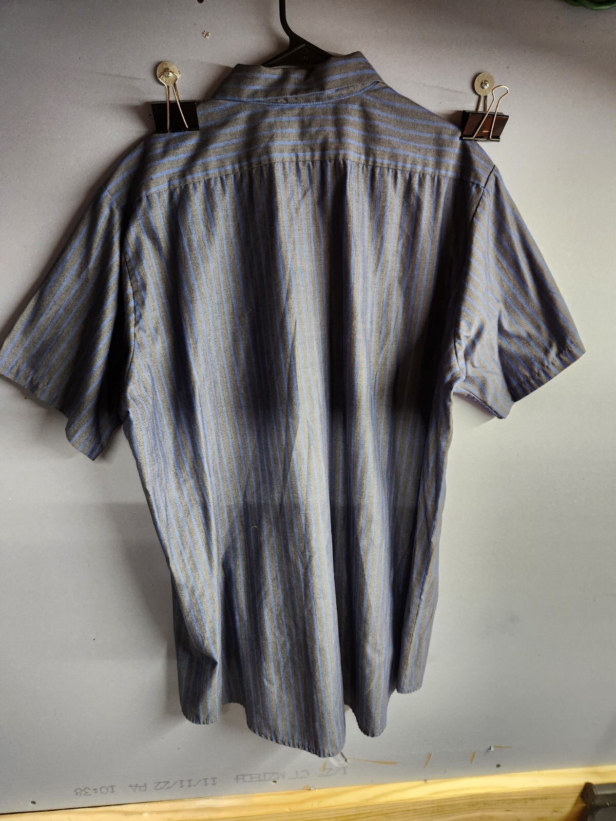 Aramark Short Sleeve Button Down Work Shirts. 1XLL Lot of 6 Multicolor ...