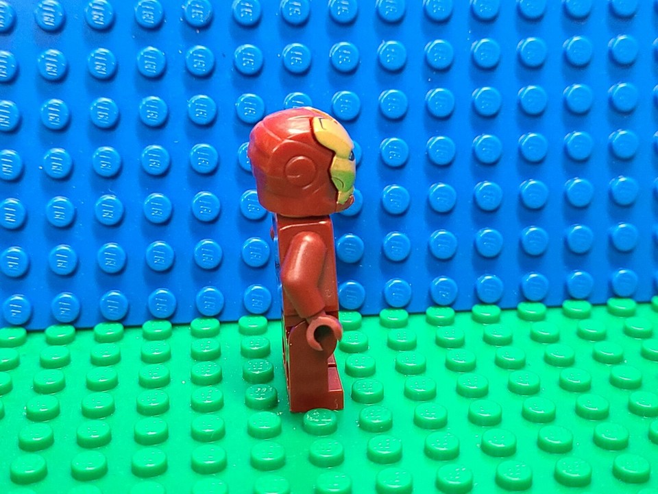 LEGO Iron Man MK 50 Minifigure Marvel Super Heroes 76125 76108 sh0496 ...