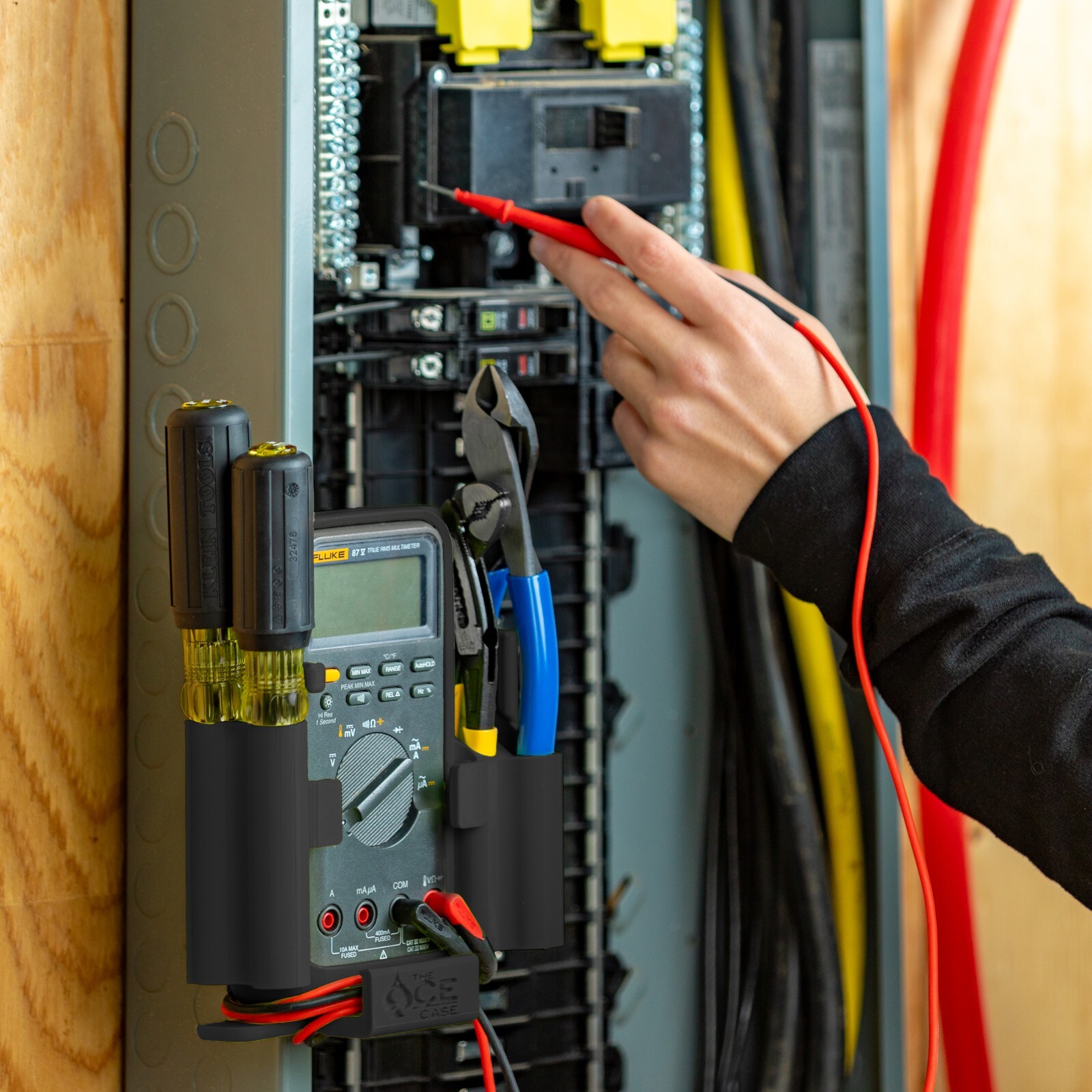 Fluke 87 Meter Case, Magnetic, Tool Holder, Meter Leads, Klein, WIHA ...