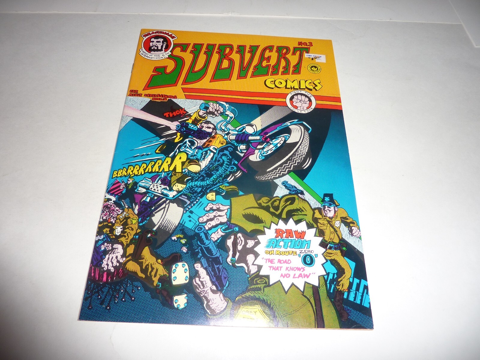 SUBVERT COMICS #3 Spain Rodriguez 1976 Underground Comix 1st Print FN/VF 7.0 | eBay