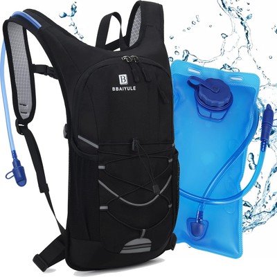 BBAIYULE® hydration backpack with hydration bladder 2L, BPA-free| Water ...