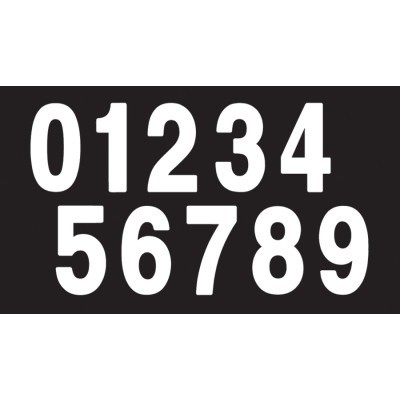 Factory Effex - 03-0205 - Mini Pro Number 5 - White - 5" | eBay