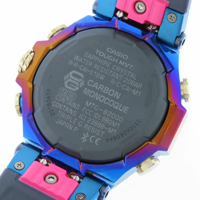 CASIO G-Shock MT-G B2000 Series Blue Phoenix MTG-B2000PH-2AJR Men's ...