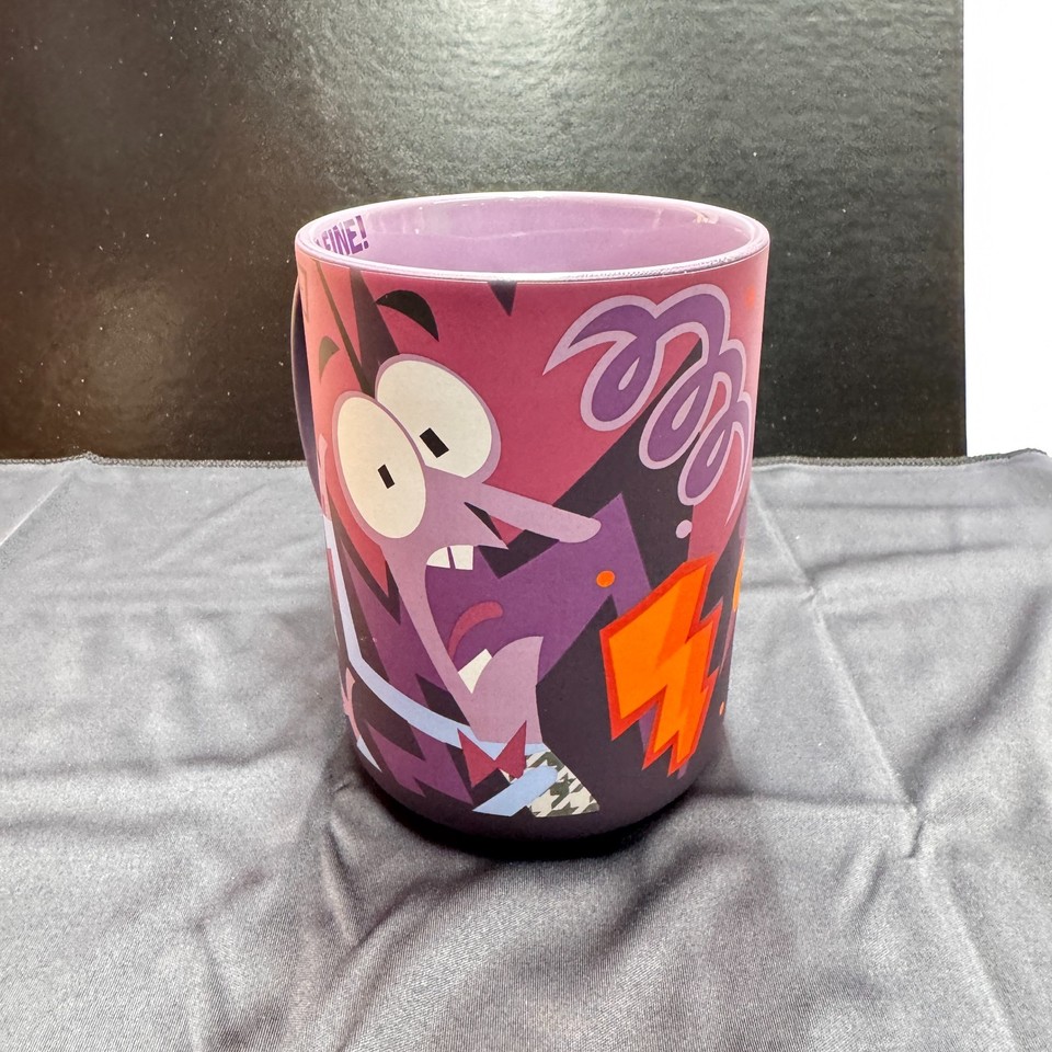 Disney Pixar Inside Out 2 Fear Coffee Mug 16oz Purple “I’m Fine ...