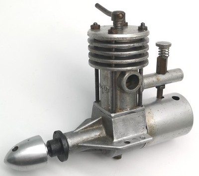 Scarce RGU vintage diesel model aircraft engine | eBay UK