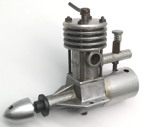 Scarce RGU vintage diesel model aircraft engine | eBay UK