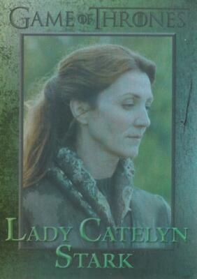 Game of Thrones Season 3 - #51 "Lady Catelyn Stark" Foil Parallel Base ...