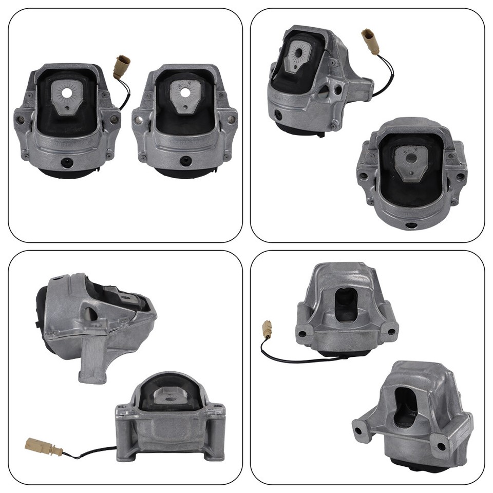 Set of 2 L & R Hydraulic Engine Motor Mounts For 09-14 Audi A4 A5 ...