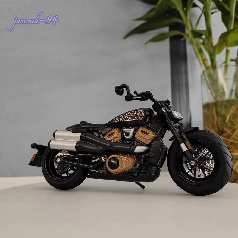 Warhawk Harley-Davidson Alloy Motorcycle Model 1:12 Black | eBay