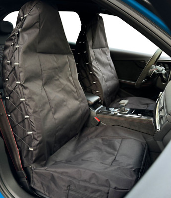 Tactical Canvas Seat Covers Black Front For Chrysler Pacifica 2021-2024 ...