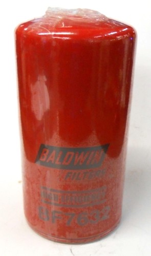 BALDWIN, HIGH EFFICIENCY FUEL FILTER, BF7632, SPIN-ON, 7-1/8" H, WIX ...