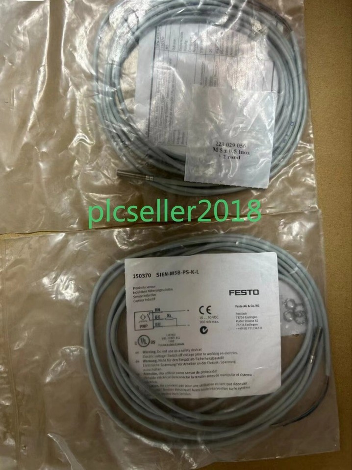 1PCS SIEN-M5B-PS-K-L 150370 proximity switch | eBay