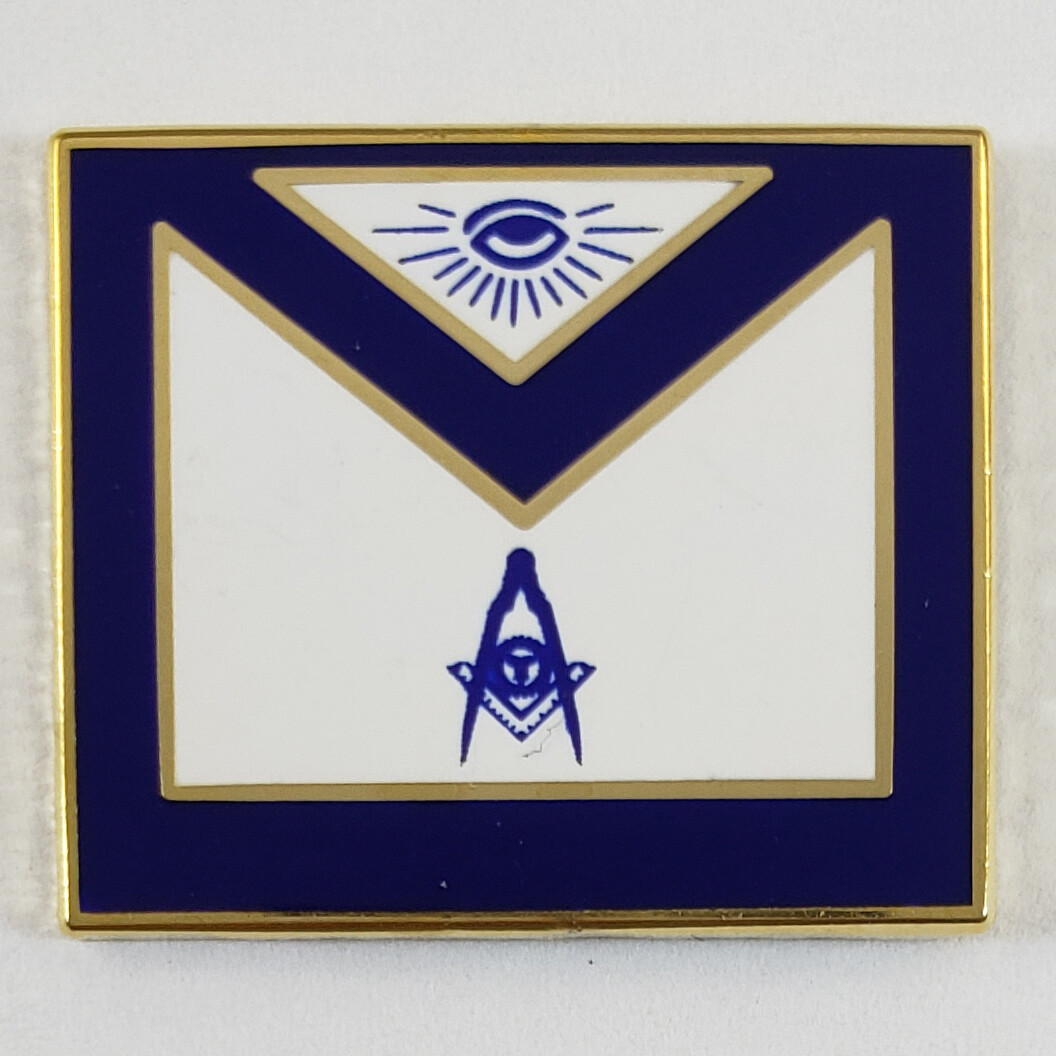 Masonic Officer Apron Senior Deacon Lapel Pin Mason (SCA-2090 ...