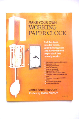 Make Your Own Working Paper Clock, Preciscion Engineered Timepiece That ...