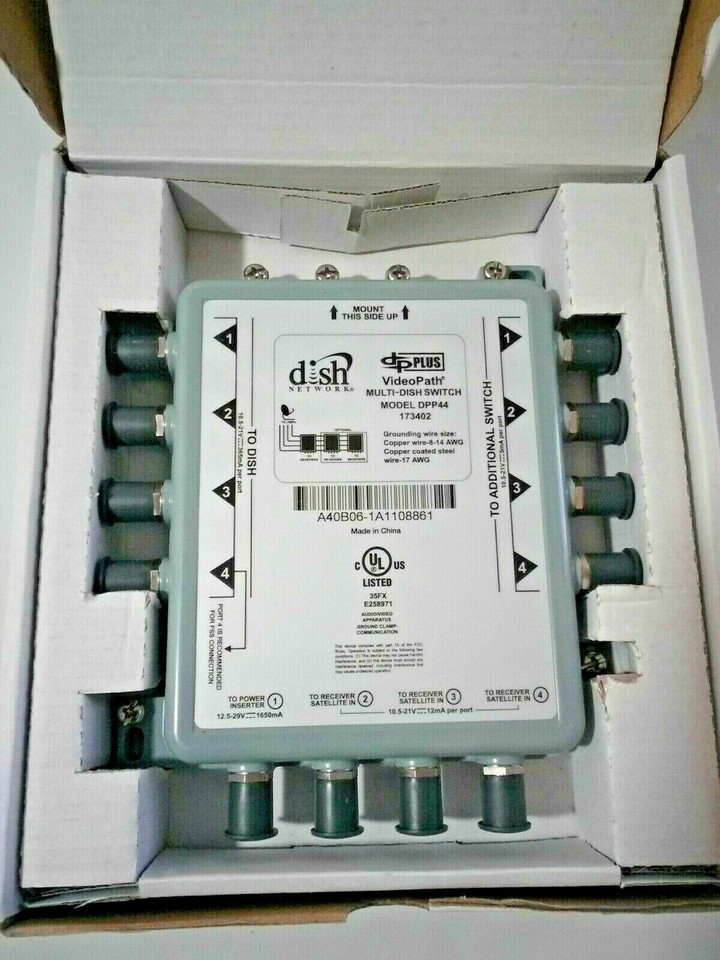 DISH NETWORK FG, Videopath DPP44 SWITCH, GROUND BLOCK VERSION & Manual ...