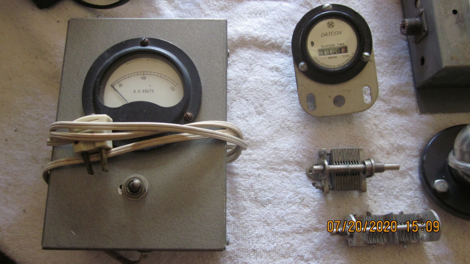 Vintage CDE CDR Ham Radio Antenna Rotor Control 5-924 and parts and ...