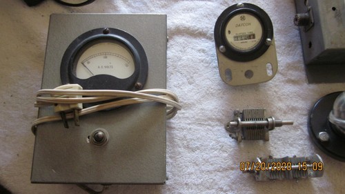 Vintage CDE CDR Ham Radio Antenna Rotor Control 5-924 and parts and ...