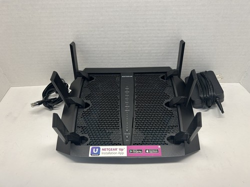 Netgear Nighthawk X6S AC3000 Smart Tri-Band Wi-Fi Router [R7900P] Black ...