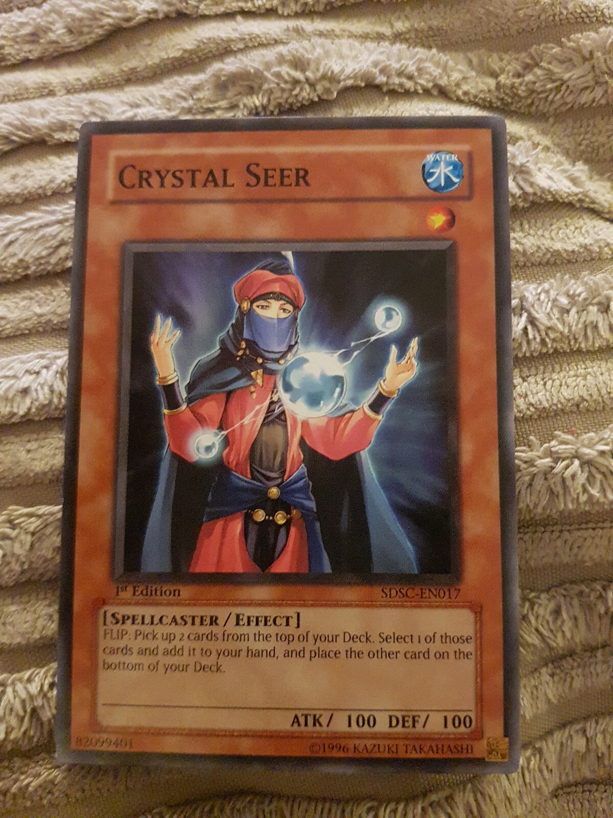 1x YuGiOh TCG Crystal Seer SDSC EN017 Trading Card Game | eBay UK