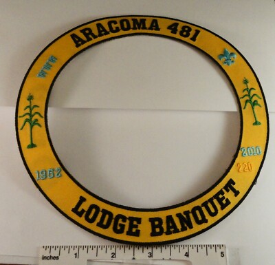 Got at 2019 SR9 SR-9 Conclave: Aracoma 481 1952 2010 Lodge Banquet 8 ...