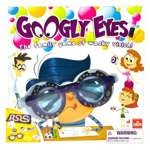 Googly Eyes Board Game - Goliath Family Drawing with Vision Altering ...