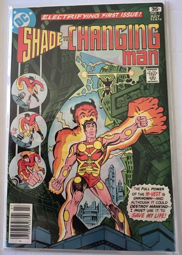 Shade The Changing Man # 1. 1st Appearance. DC Comics. Nm-/NM. Lot Of ...