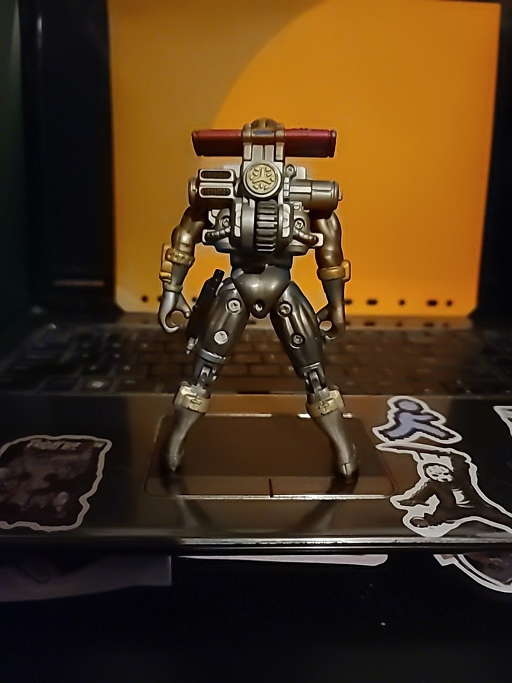 Power Rangers Lightspeed Rescue Titanium Mega Battle Ranger Figure ...