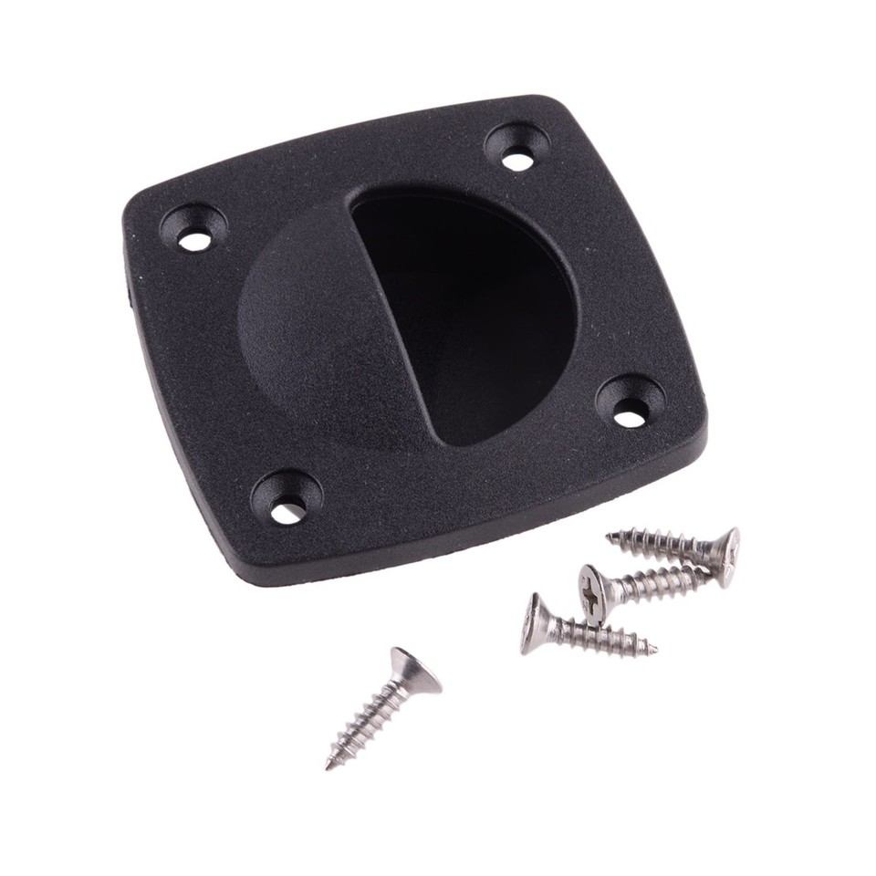 1Set Square Flush Pulls Drawer Sliding Handle Hatch Deck Pull Hard ...